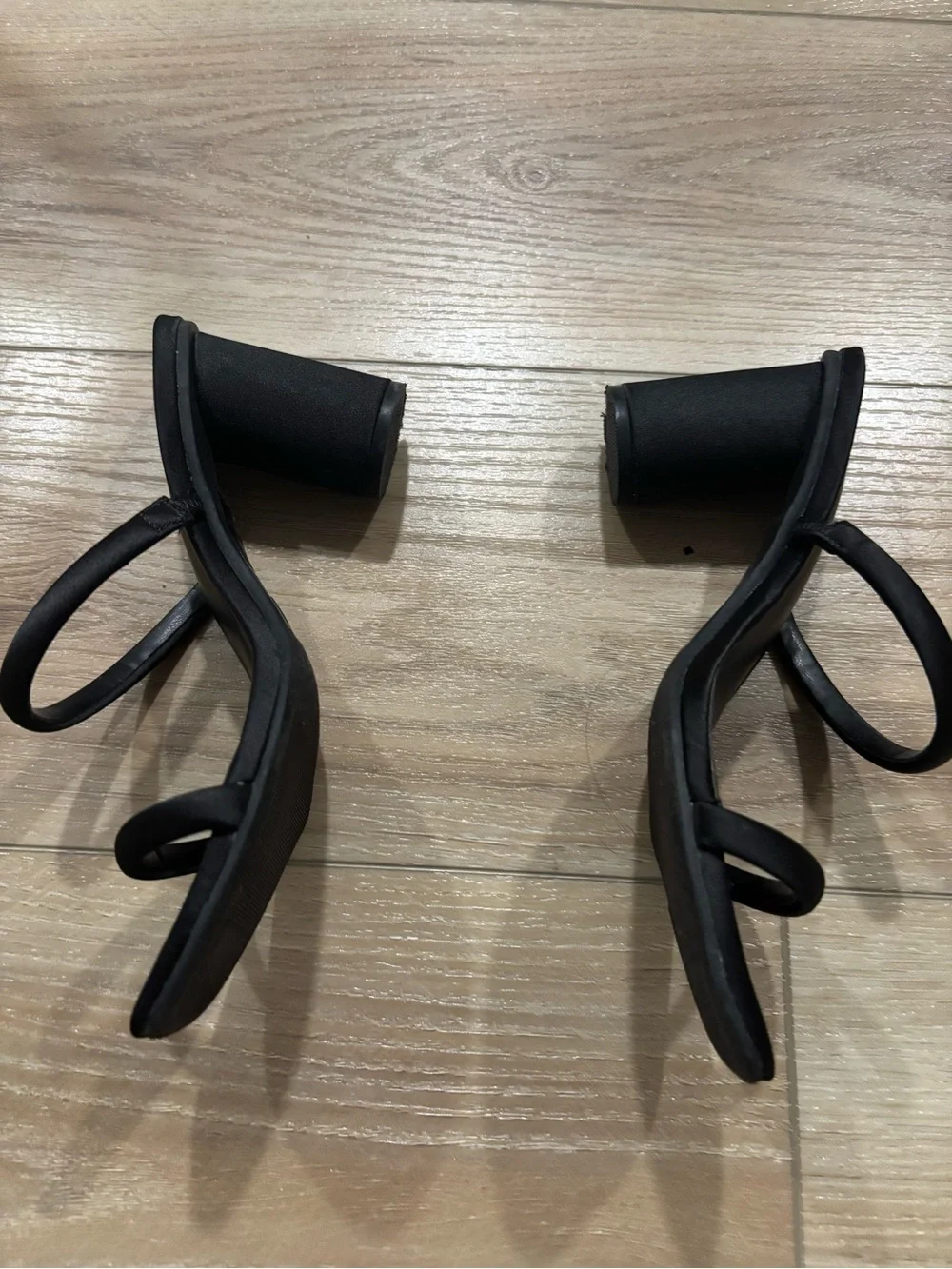 a new day | Shoes | A New Day Black Doublestrap Block Heel Sandals ...